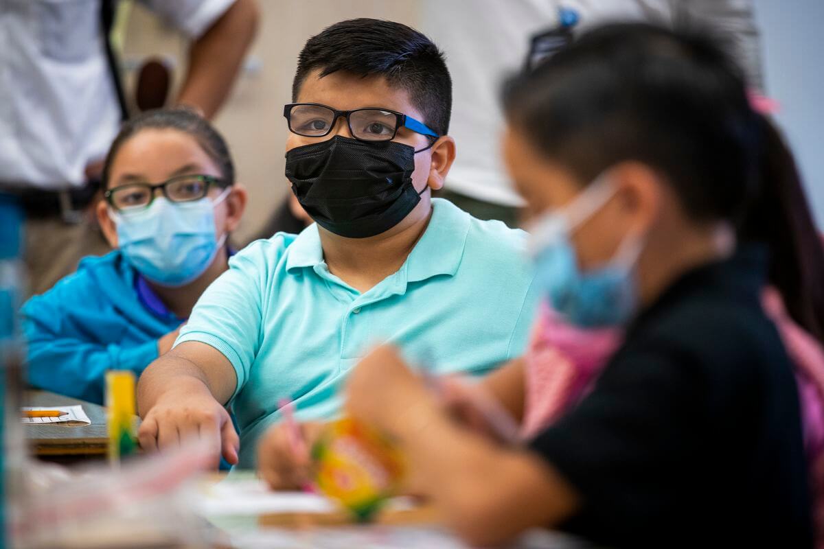 CDC Study Finds Little Evidence That Masking Elementary School Students ...
