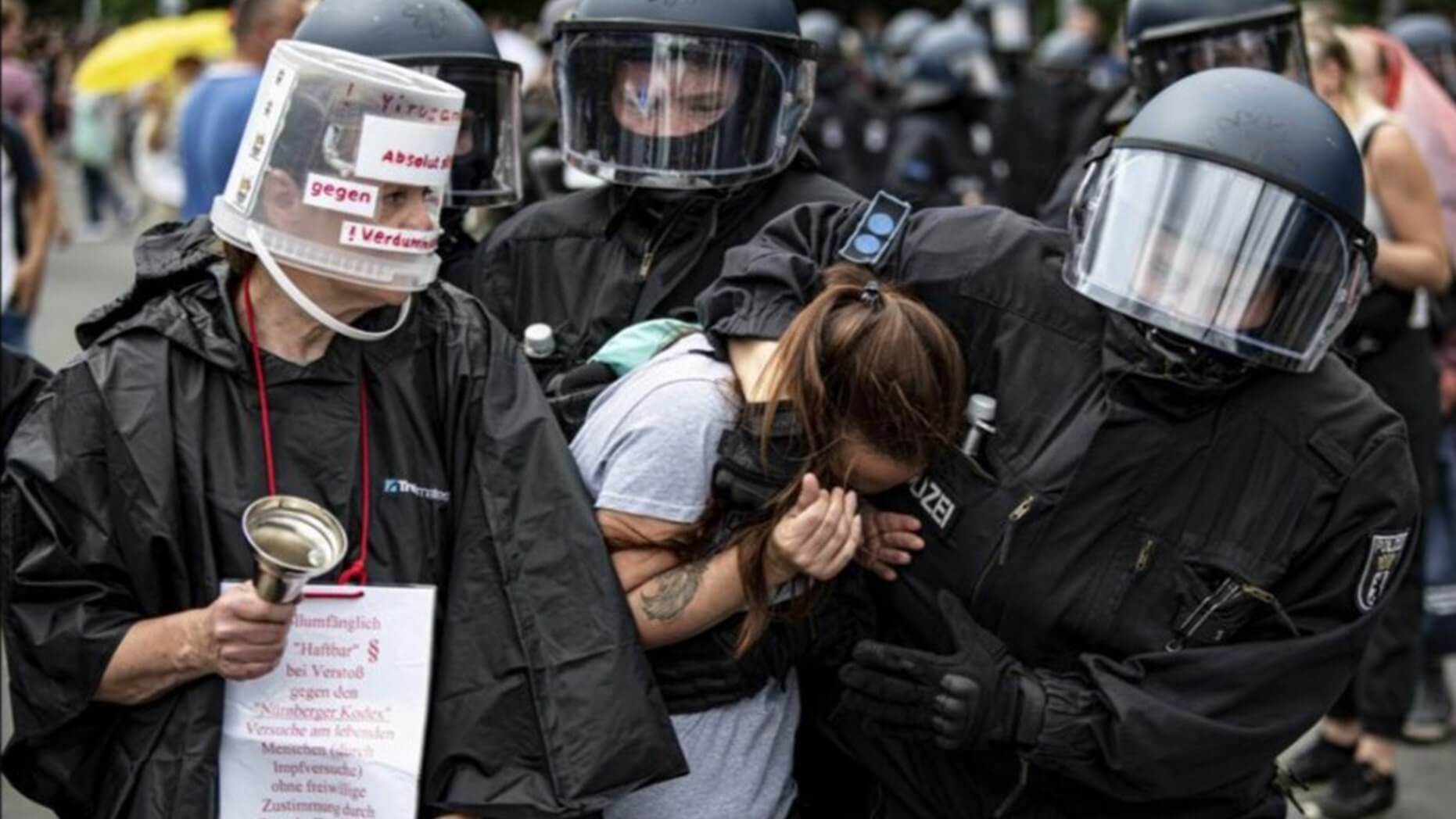 Germany protesters slam 'unbearable level of arrogance' as lockdown ...