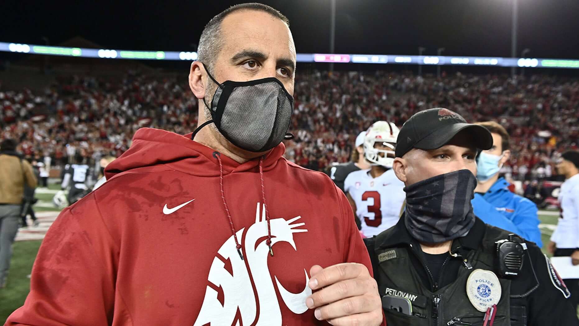 Washington State's Nick Rolovich out as head coach after failing to ...