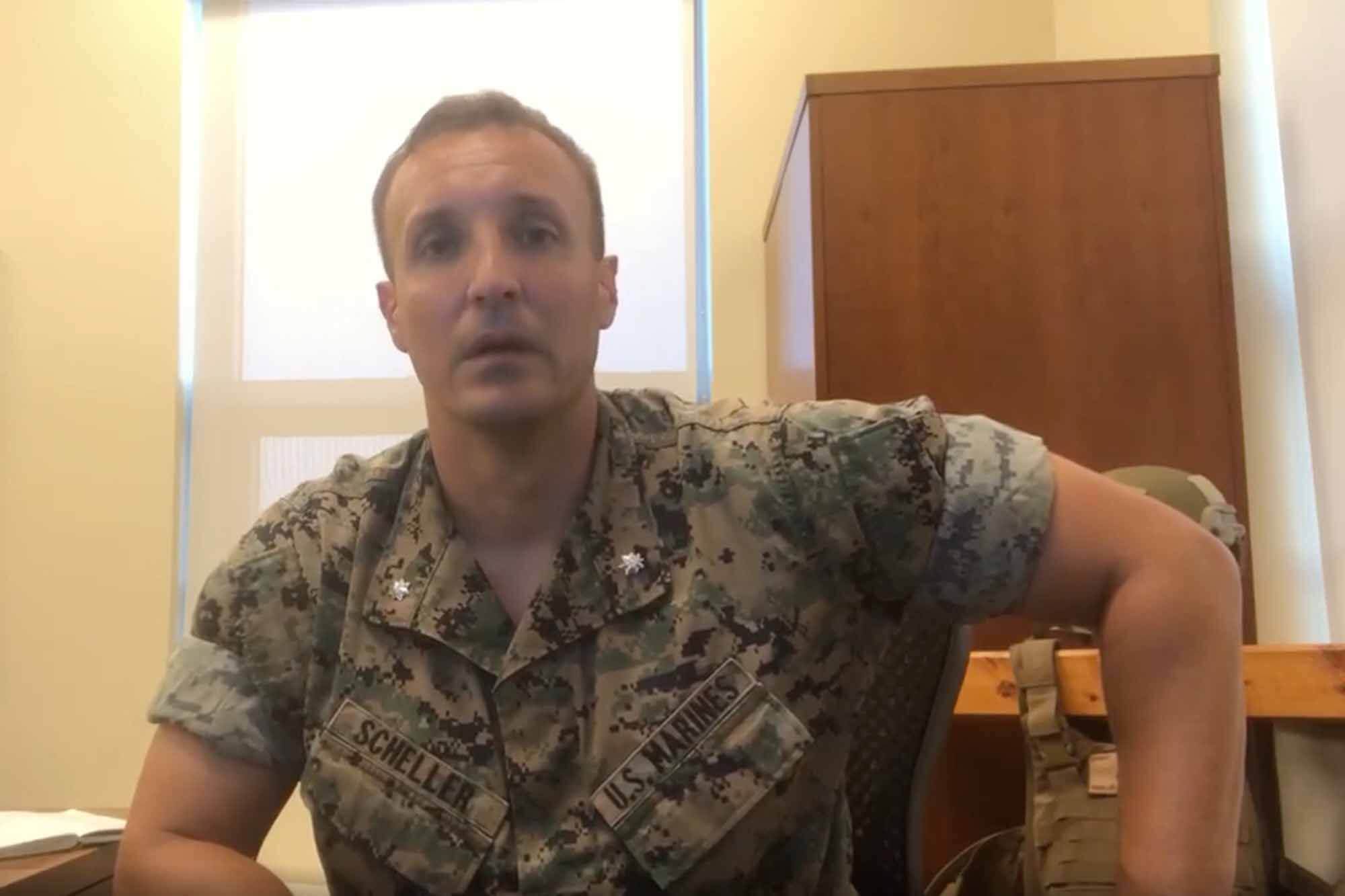 Lt. Col. Scheller Disses Trump: ‘Rather Sit In Jail’ Than Work With You ...