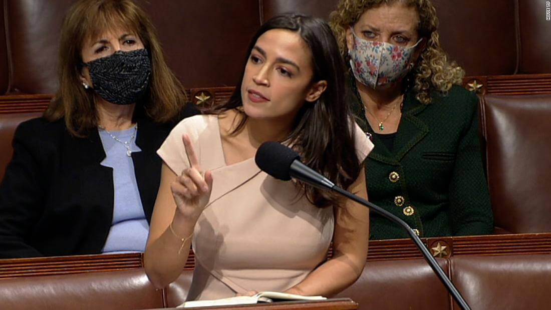 Not so slick: AOC mixes up oil and natural gas while blasting pipelines ...