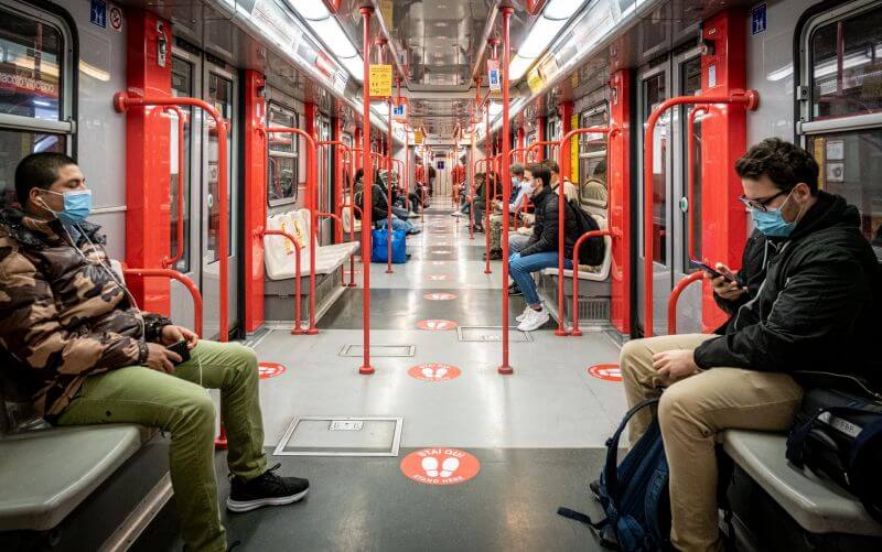 Italy Bans Unvaccinated From All Public Transport Under New Rules ...