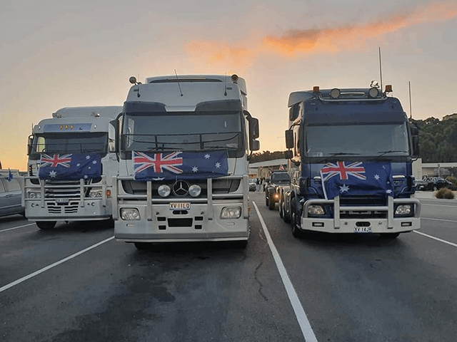 Australian Truckers Organize Their Own ‘Freedom Convoy’ to Canberra ...